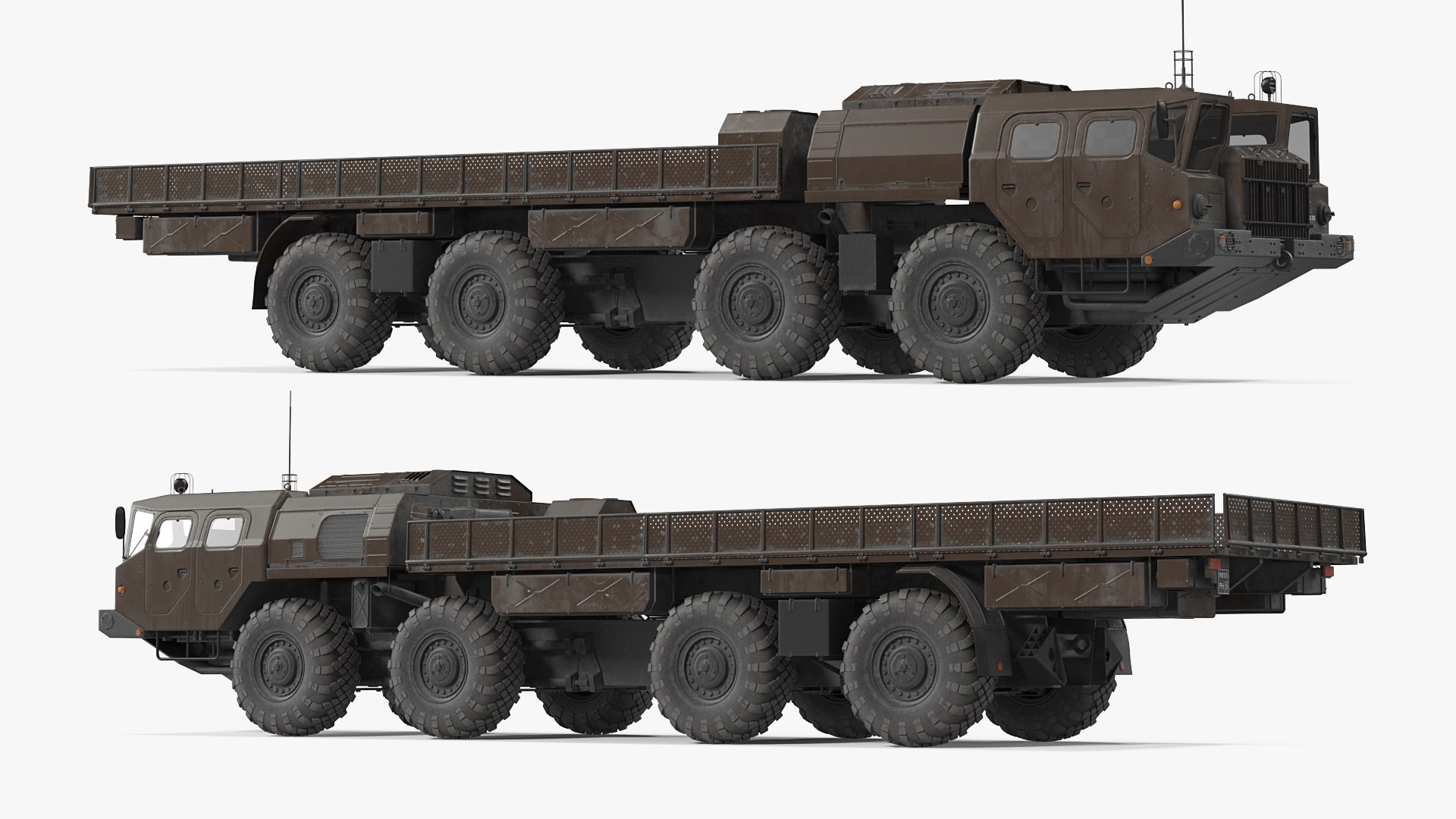 3D Model Maz 7310 Offroad 8x8 - TurboSquid 1605783