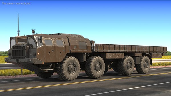 3D model maz 7310 offroad 8x8 - TurboSquid 1605783