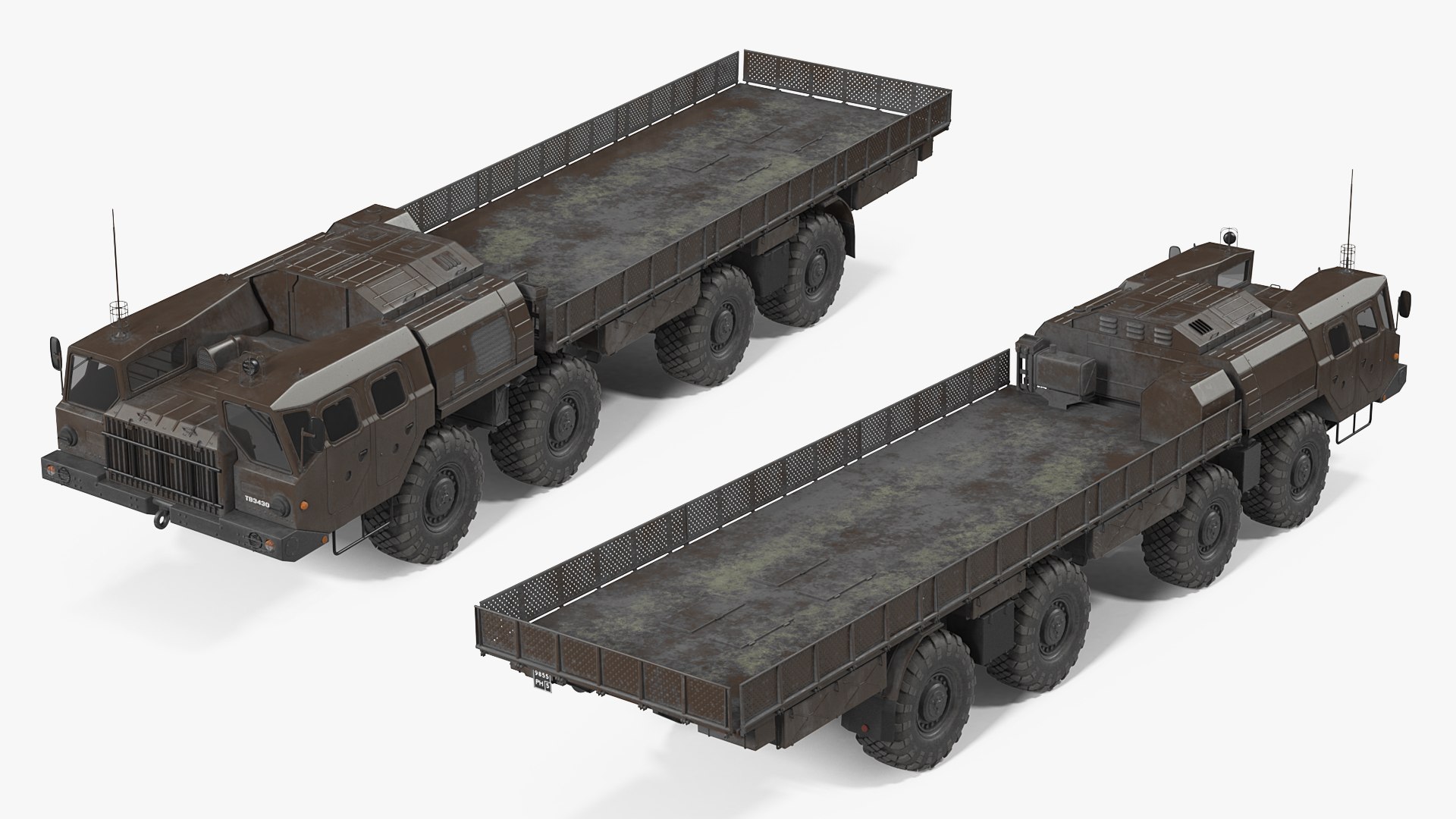 3D Model Maz 7310 Offroad 8x8 - TurboSquid 1605783