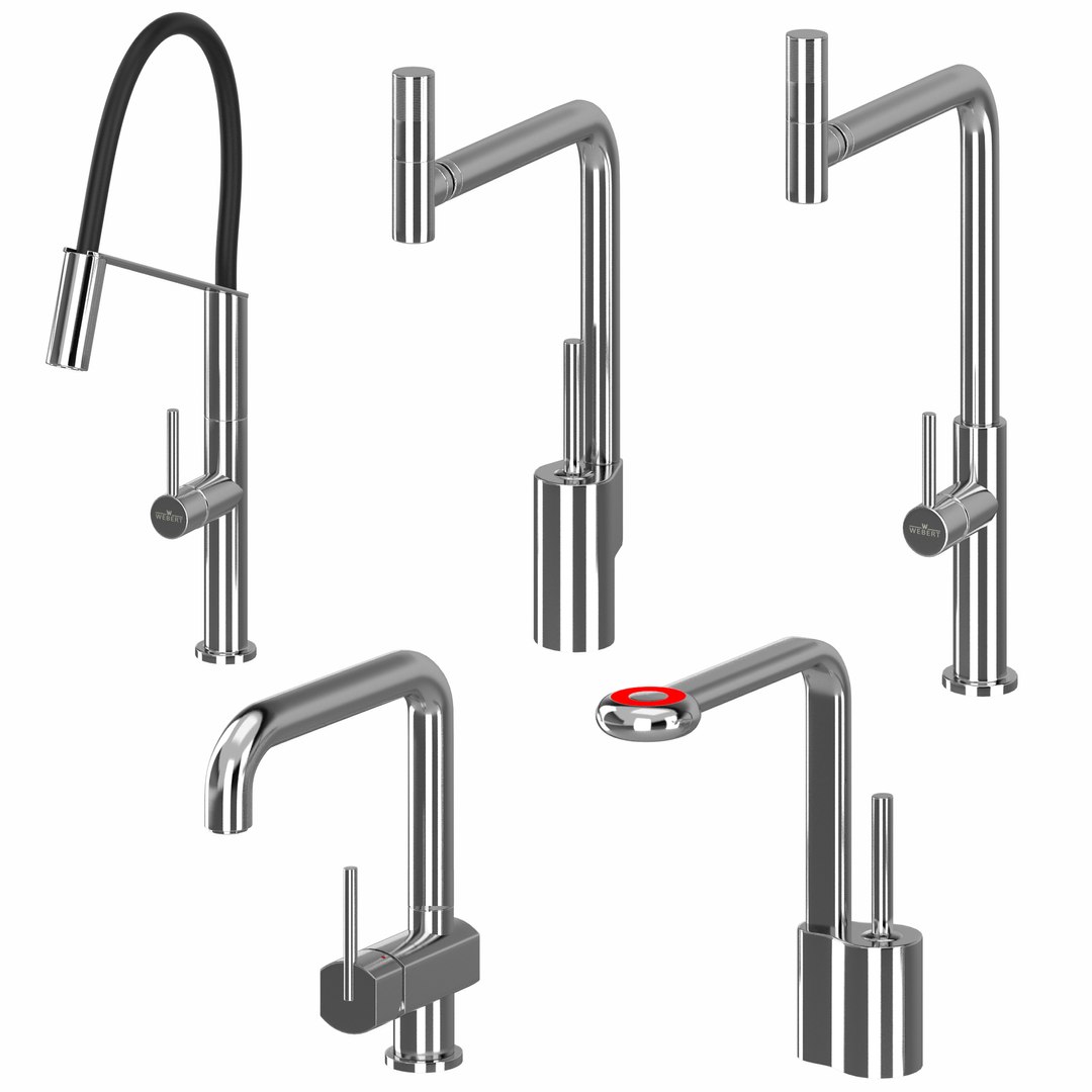 3D Kitchen Faucet Webert - TurboSquid 1698227