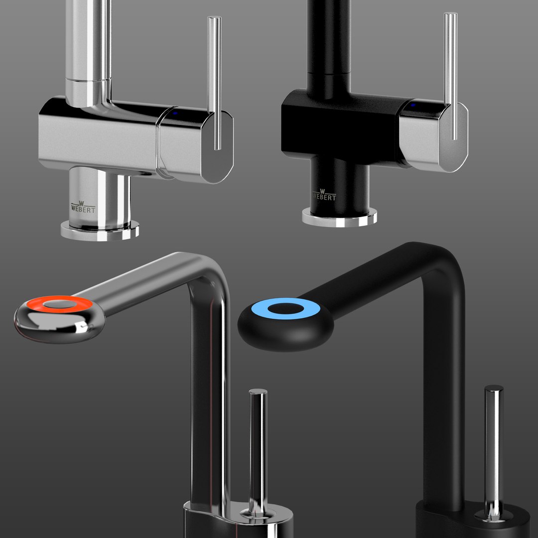 3D Kitchen Faucet Webert - TurboSquid 1698227