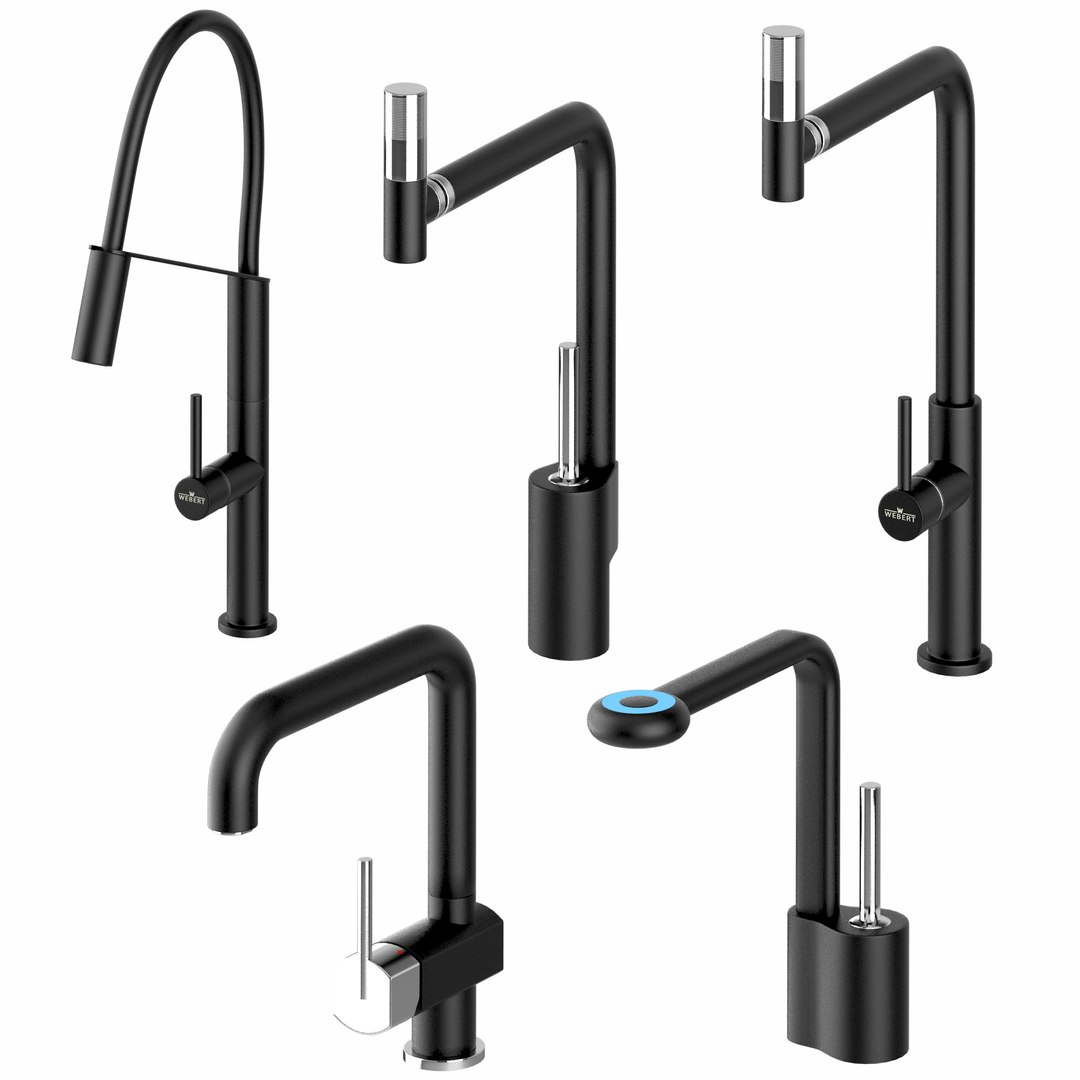 3D Kitchen Faucet Webert - TurboSquid 1698227