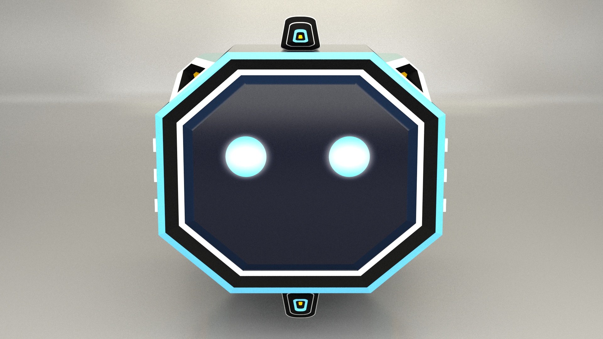 3D Game Character Robot Head - TurboSquid 1792061
