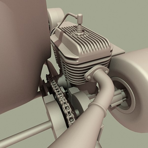 shifter kart 3d model