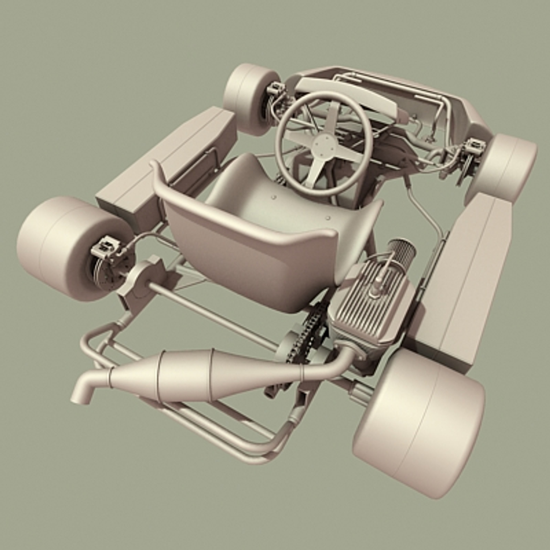 shifter kart 3d model