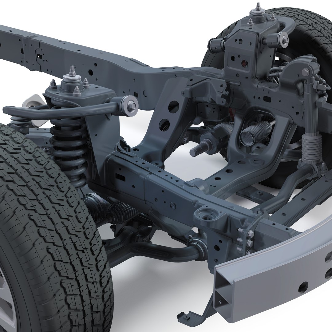 Suv Chassis Frame 3D Model - TurboSquid 1224925
