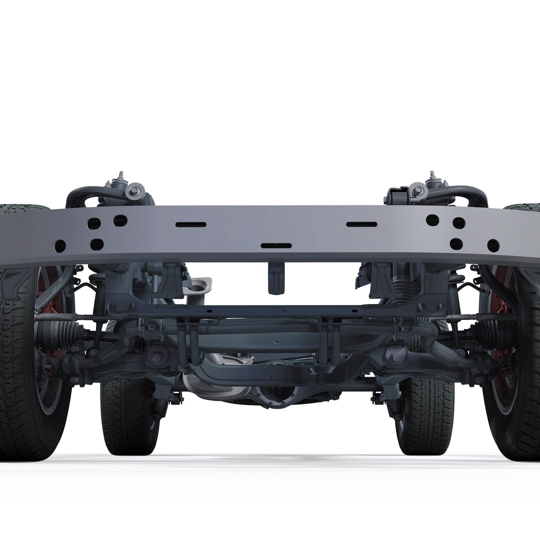 Suv Chassis Frame 3D Model - TurboSquid 1224925