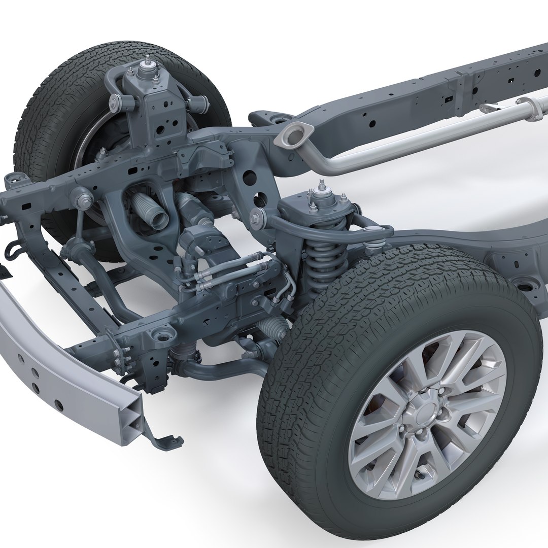 Suv Chassis Frame 3D Model - TurboSquid 1224925