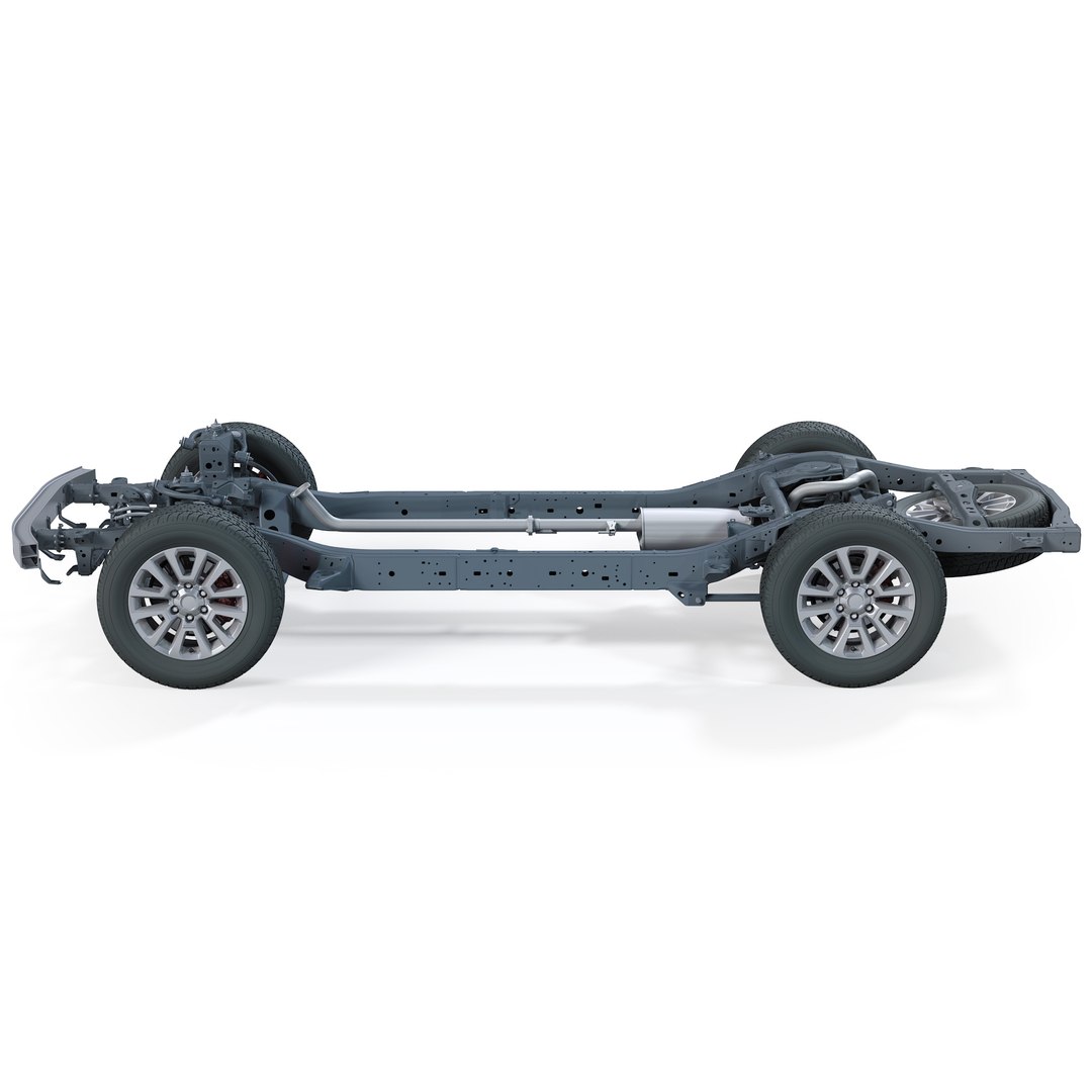 Suv Chassis Frame 3D Model - TurboSquid 1224925