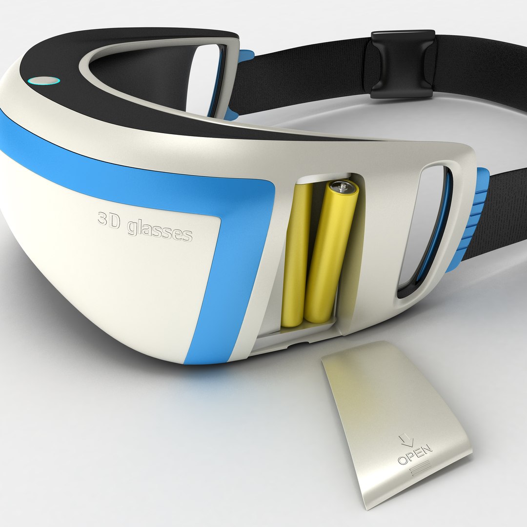 3d Glasses Model