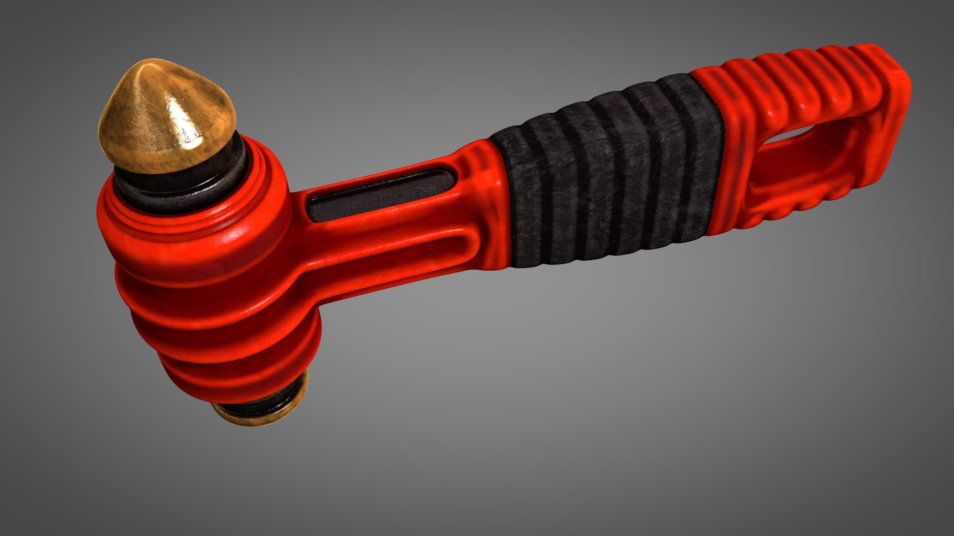 3D Emergency Glass Breaker Hammer Model - TurboSquid 1435831