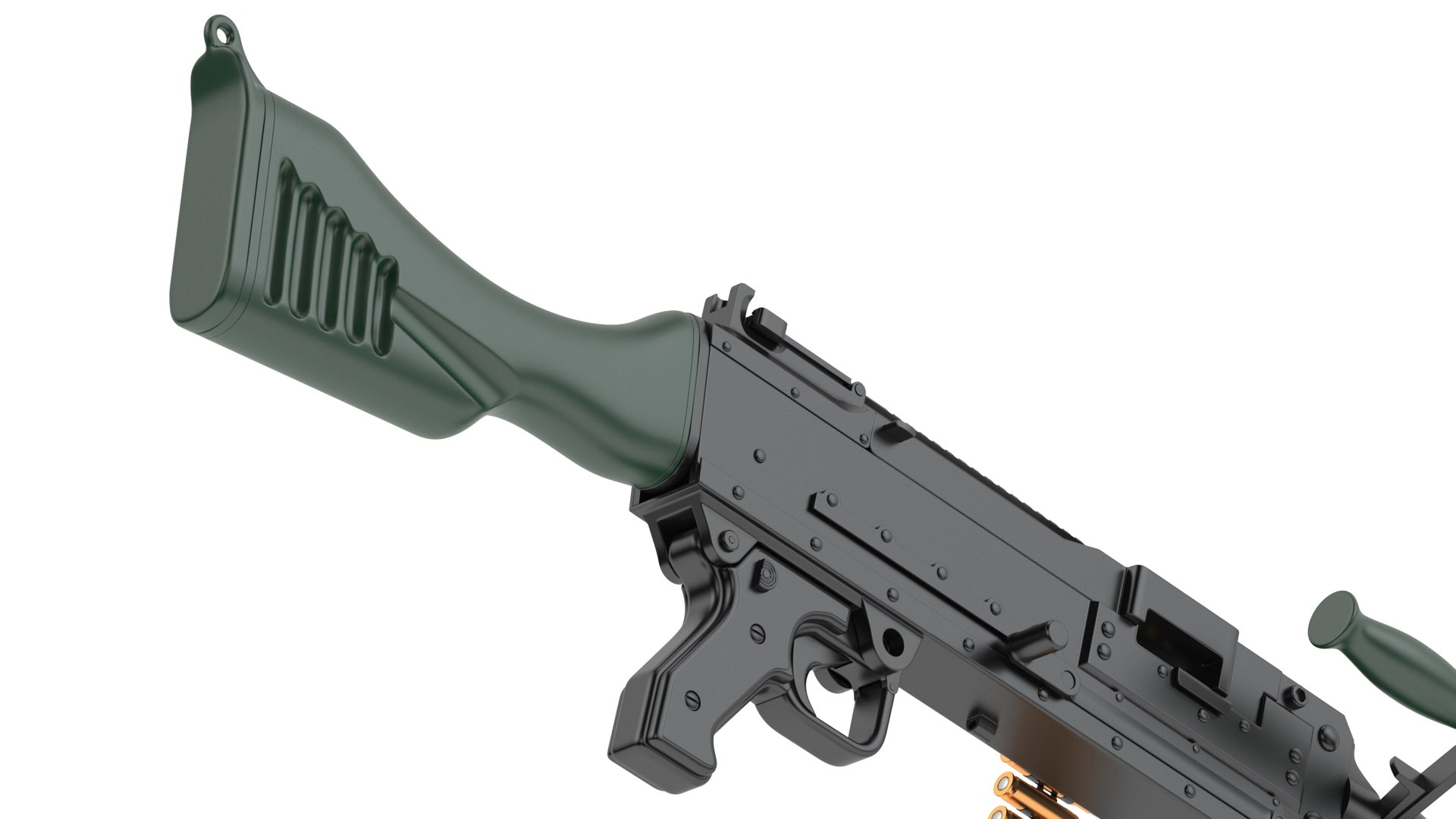 3D Madsen Machine Gun - TurboSquid 1810591