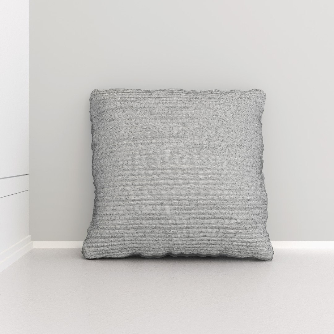 3D Velvet Cushion Model - TurboSquid 1335997