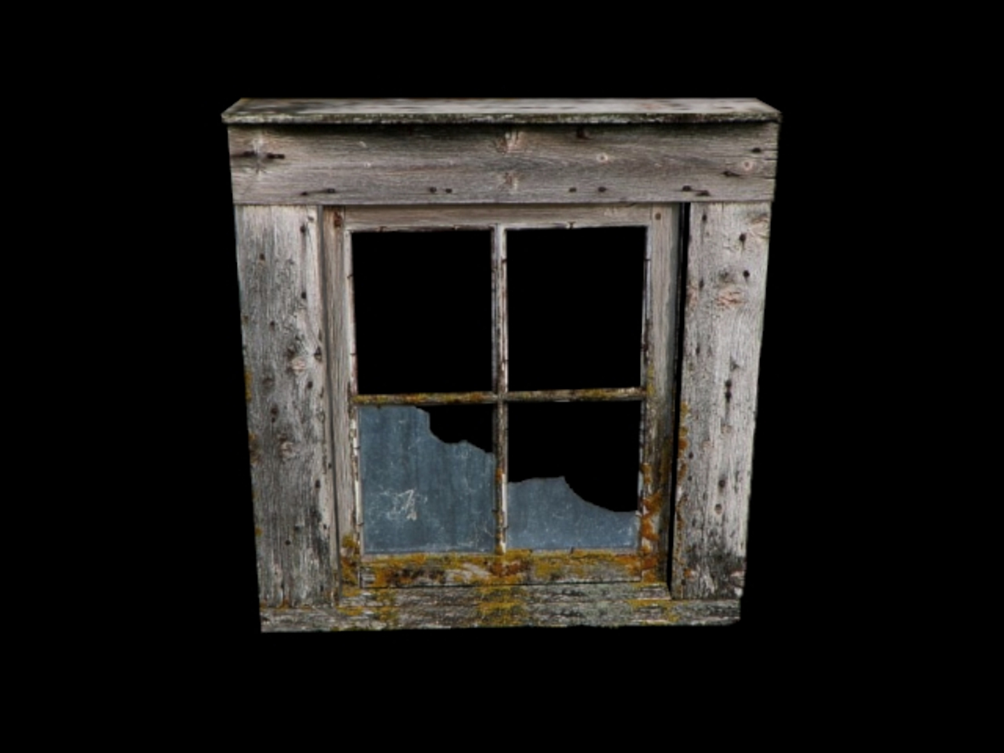 old window 3d model
