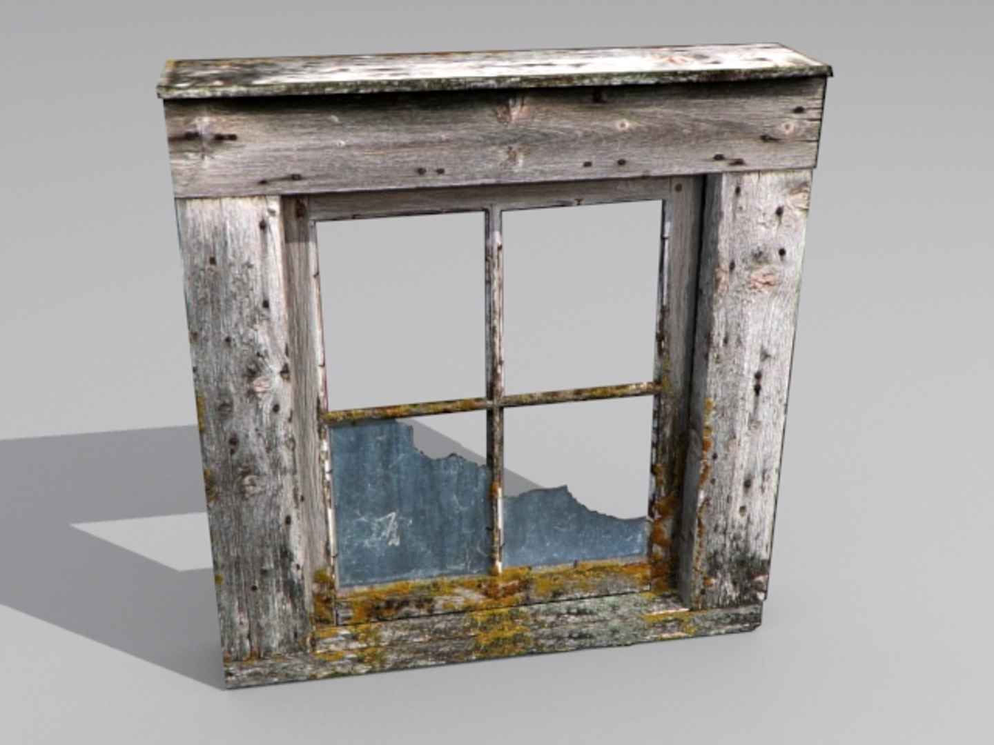 old window 3d model