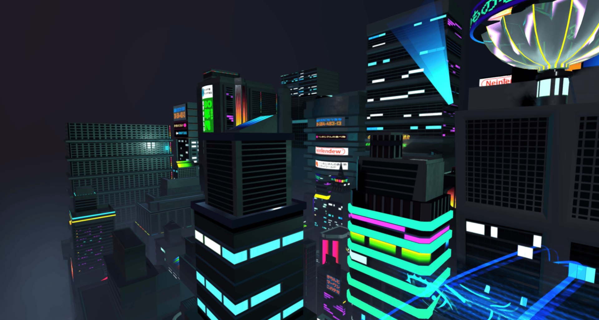 3D Cyberpunk Future City Pack- Highly Detailed Models Model ...
