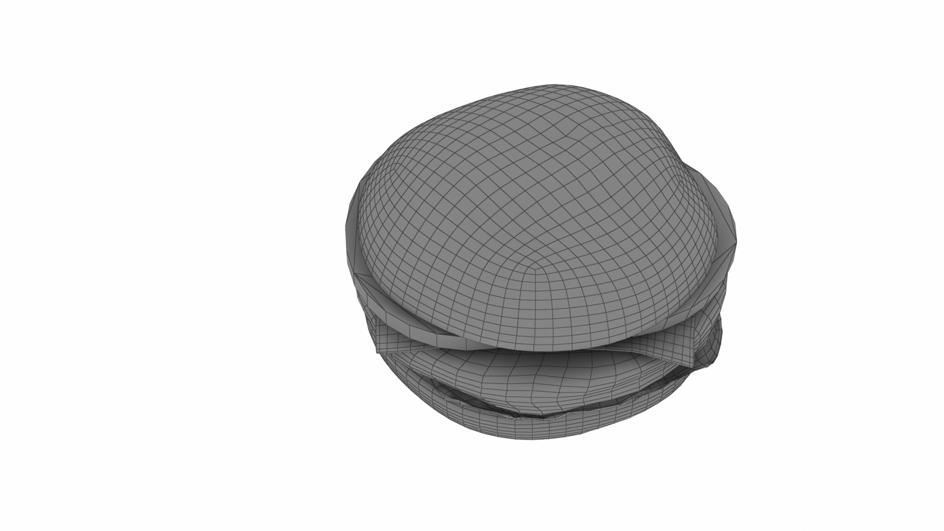 Chicken Burger Cheese 3D Model - TurboSquid 1678861