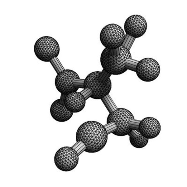 cysteine molecule structure 3d model