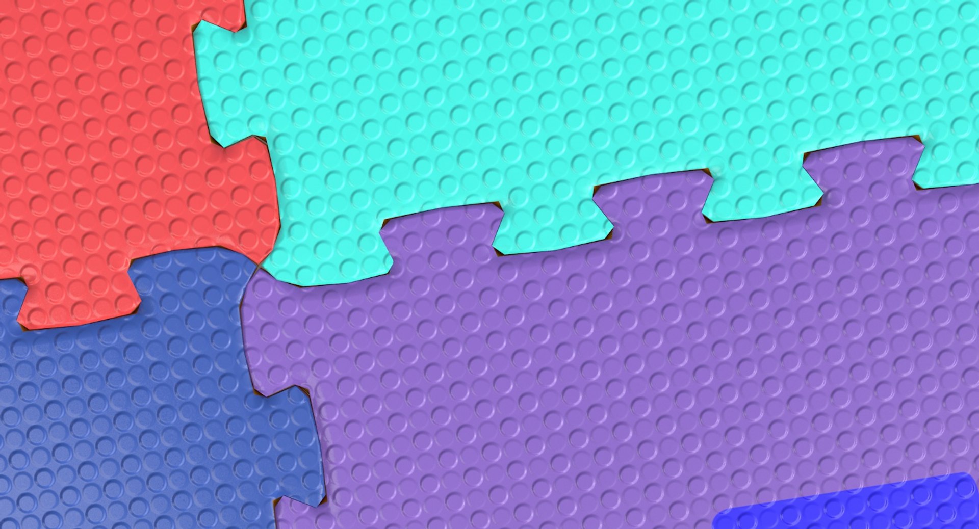 Foam Floor Mat 3d Model
