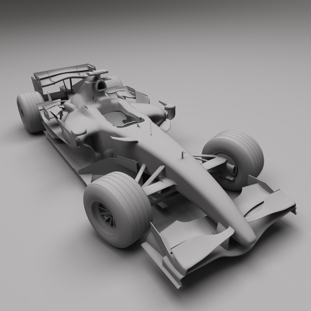 Renault R27 Car 3d Model