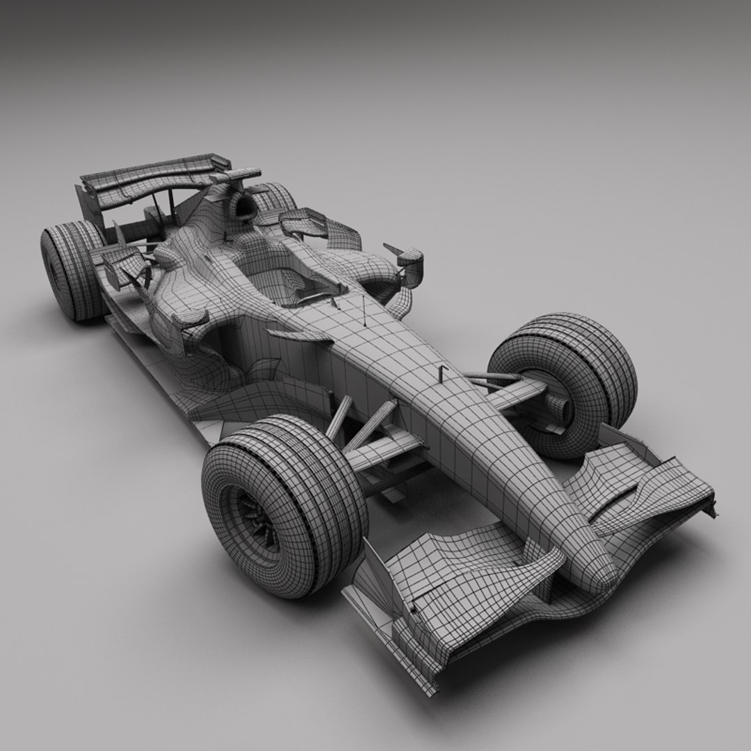 Renault R27 Car 3d Model