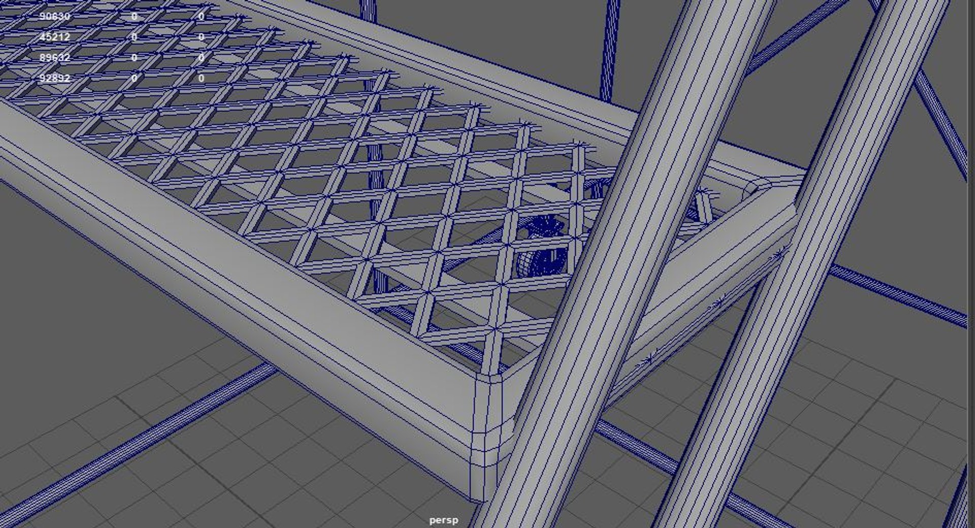 Rolling Step Ladder Model 3D Model Model - TurboSquid 2356222