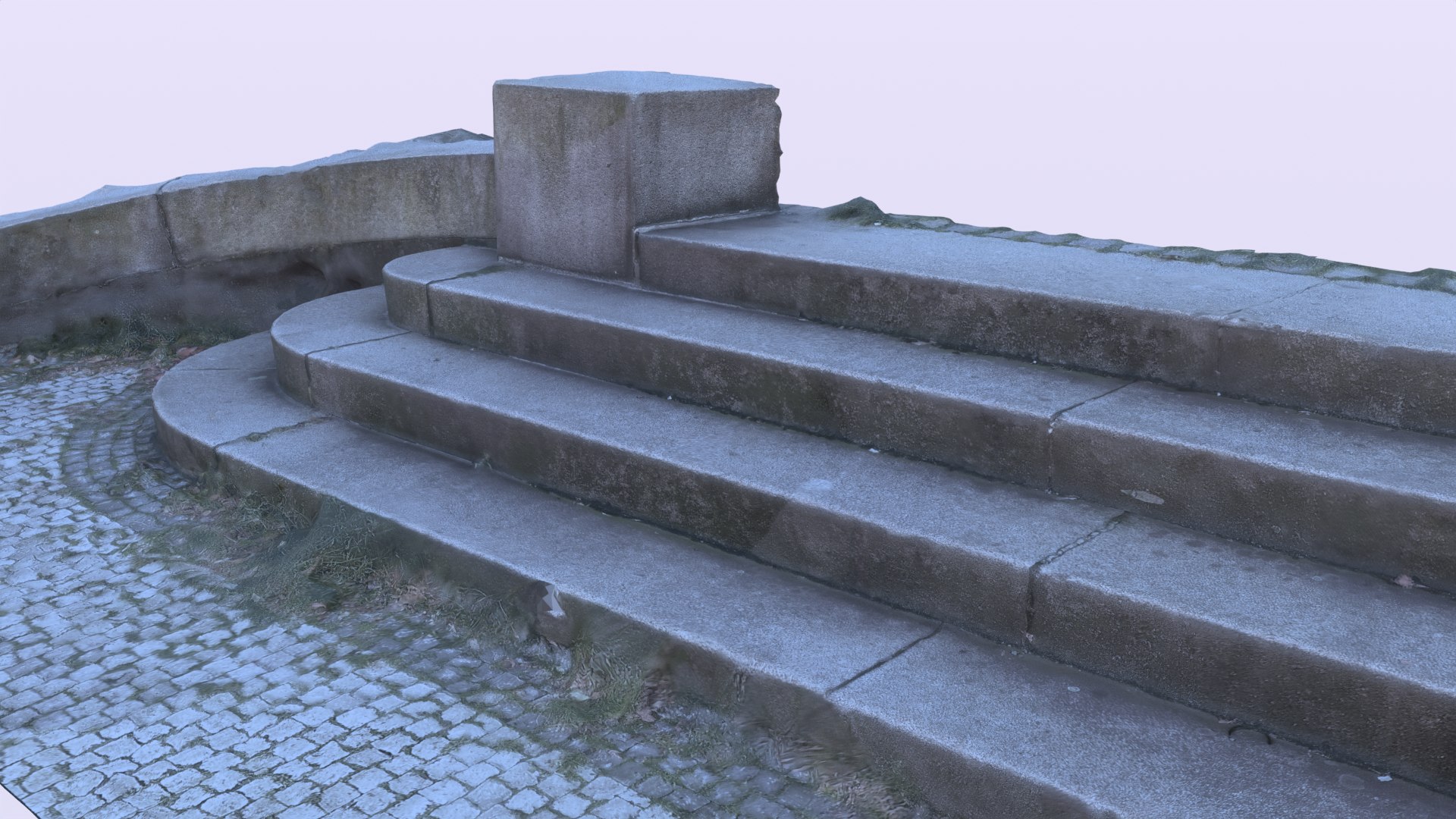 Stone Staircase Scanned 3D Model - TurboSquid 2235251