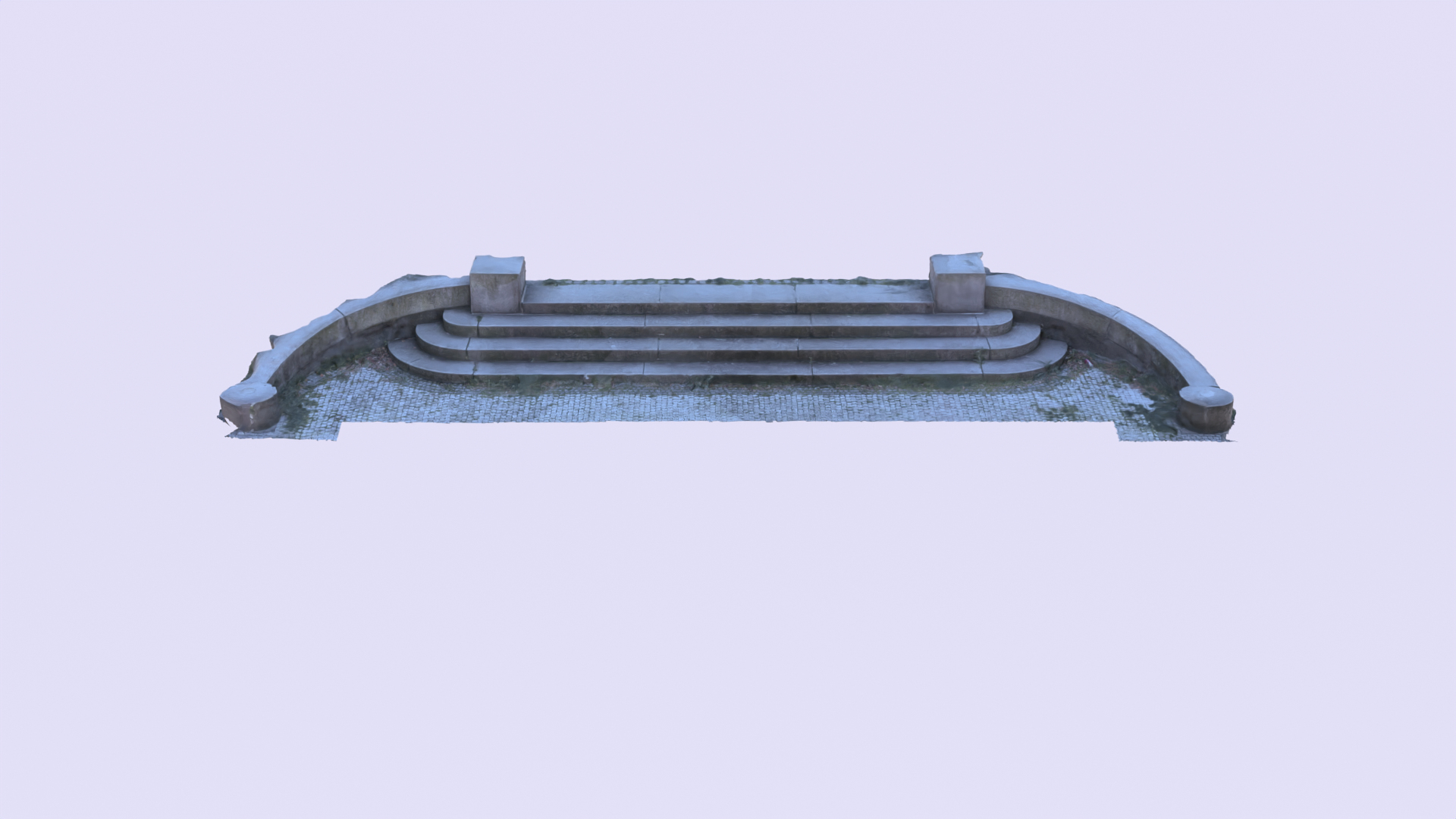 Stone Staircase Scanned 3D Model - TurboSquid 2235251