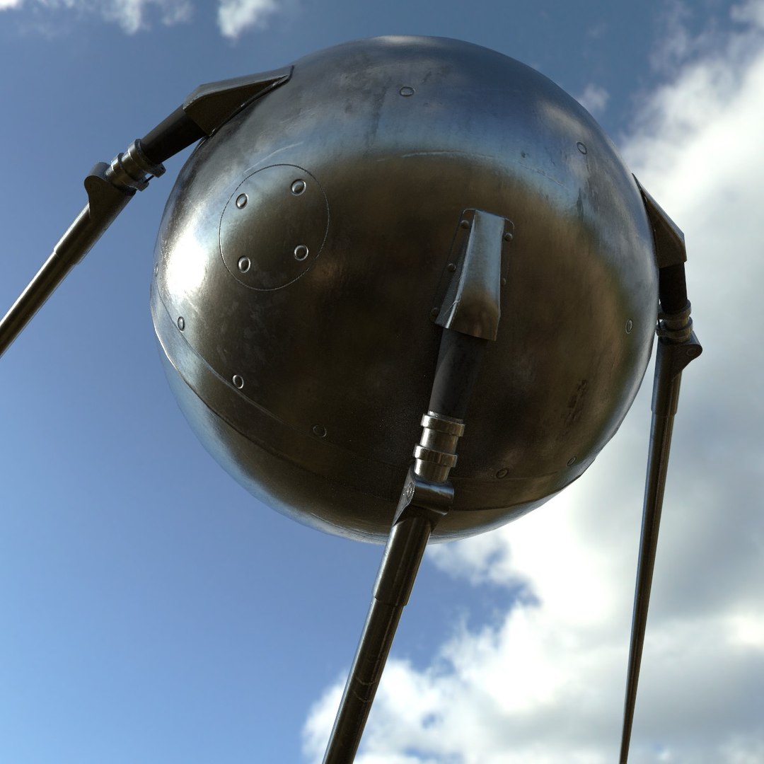 Sputnik 1 3D Model - TurboSquid 1278095