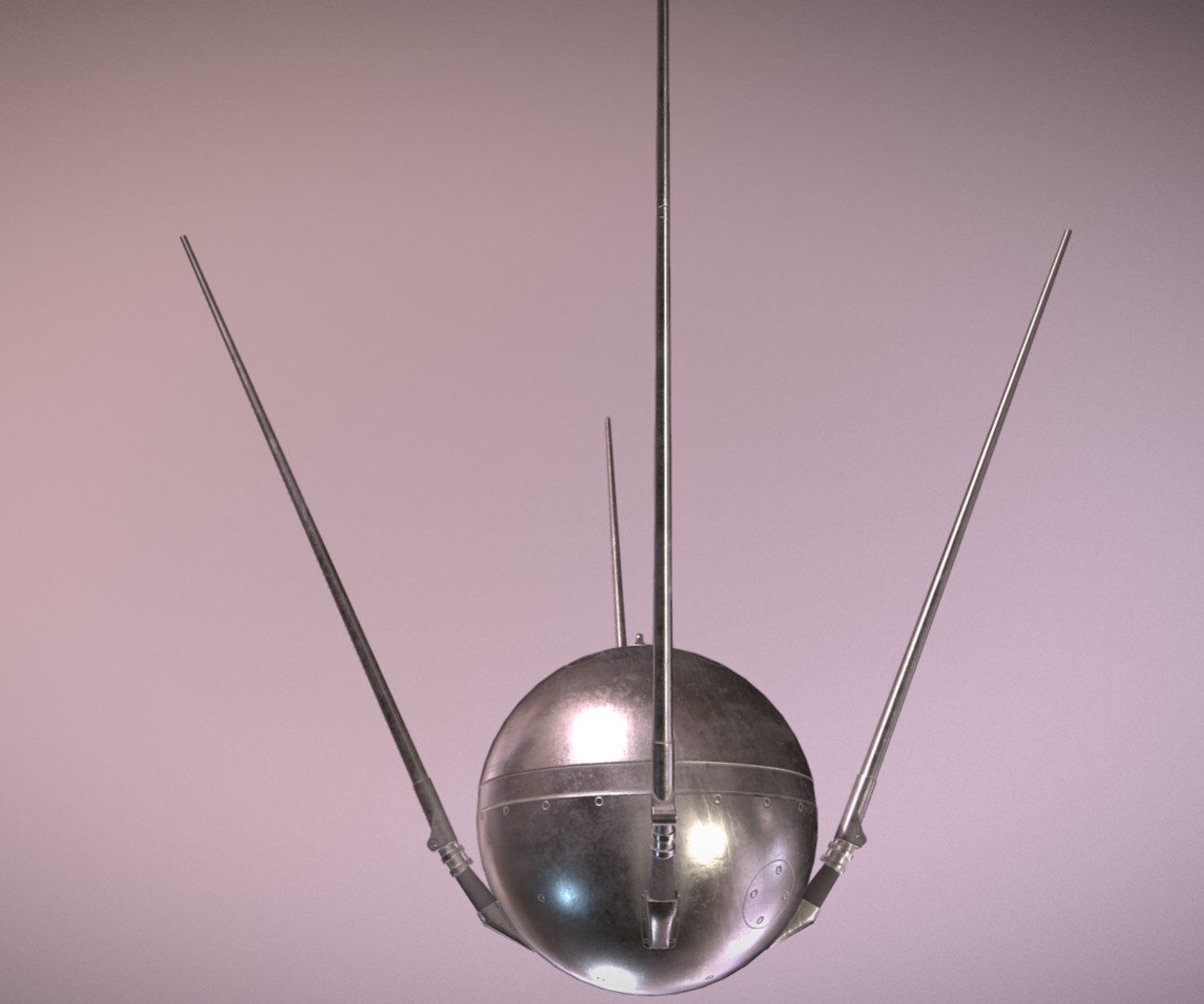 Sputnik 1 3D Model - TurboSquid 1278095