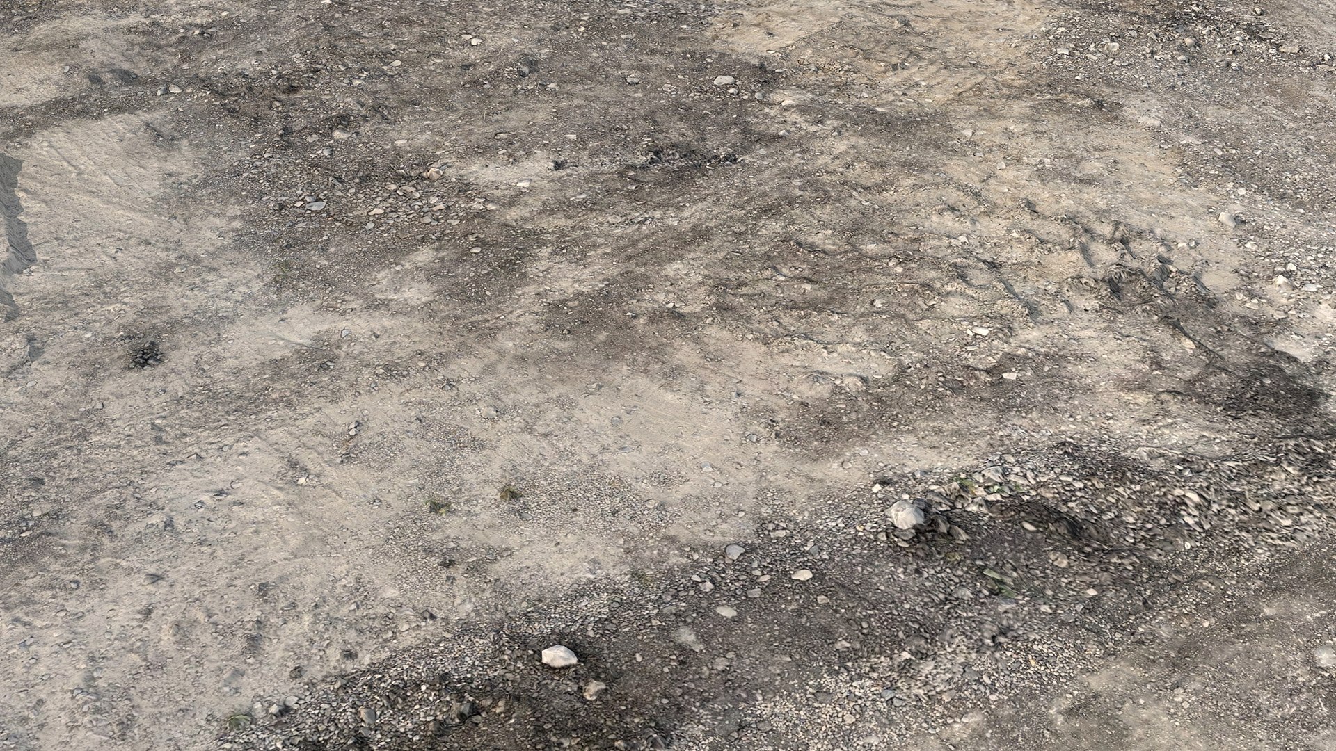 Gravel Ground 04 - 3D Photogrammetry Model Scan Of Gravel Sand And ...