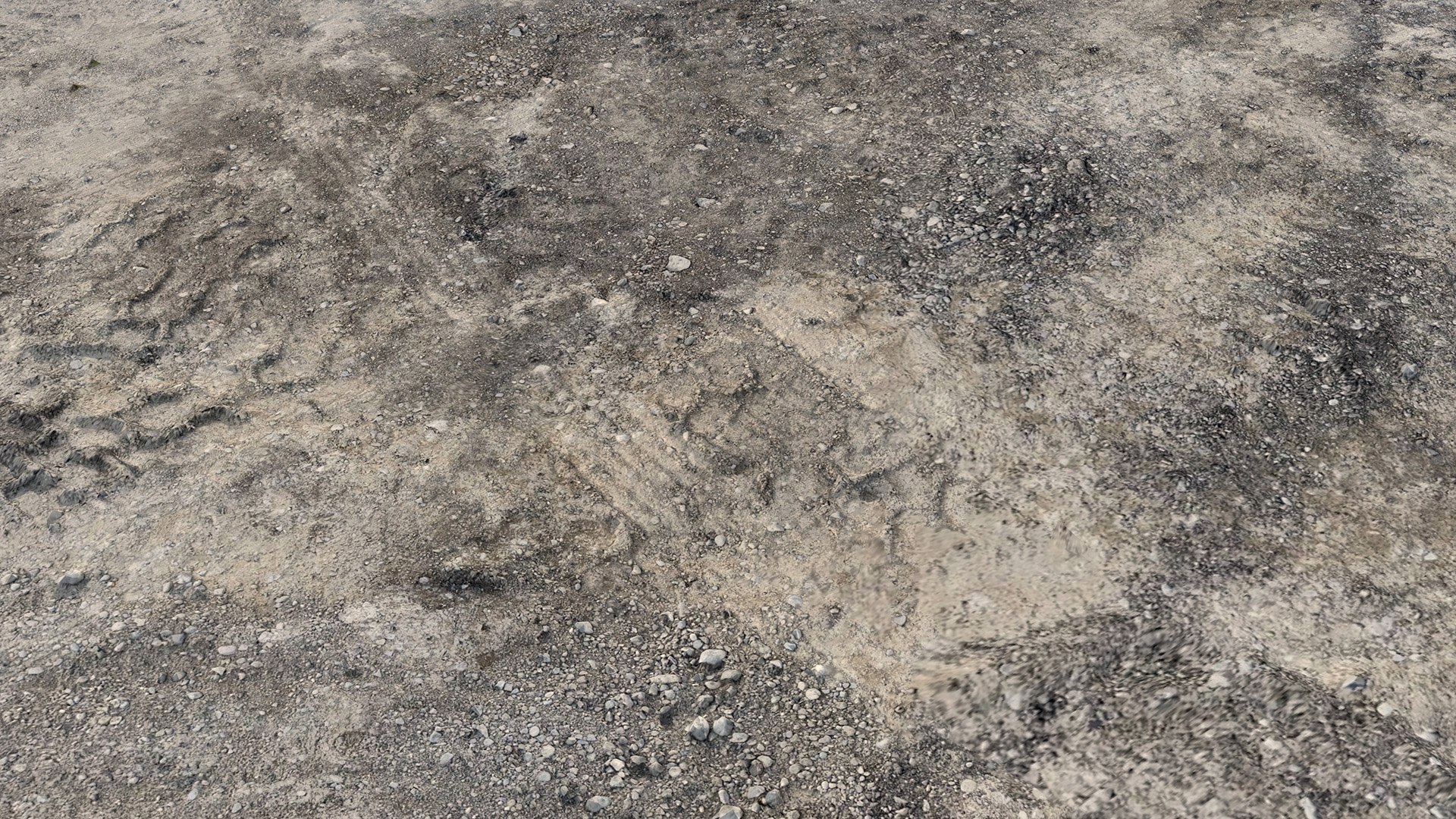 Gravel Ground 04 - 3D Photogrammetry Model Scan Of Gravel Sand And ...