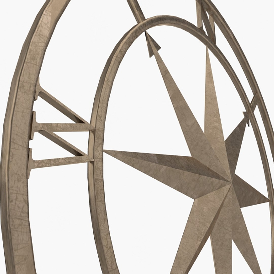Compass Rose 3d Max