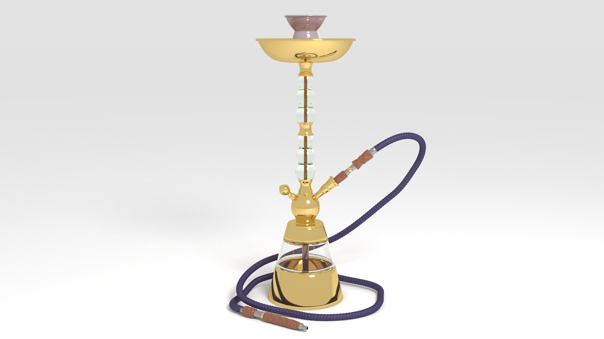 Hookah-Gold 3D Model - TurboSquid 2282023