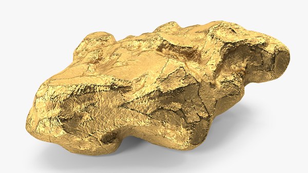 3D model Gold Natural Mineral - TurboSquid 1763467