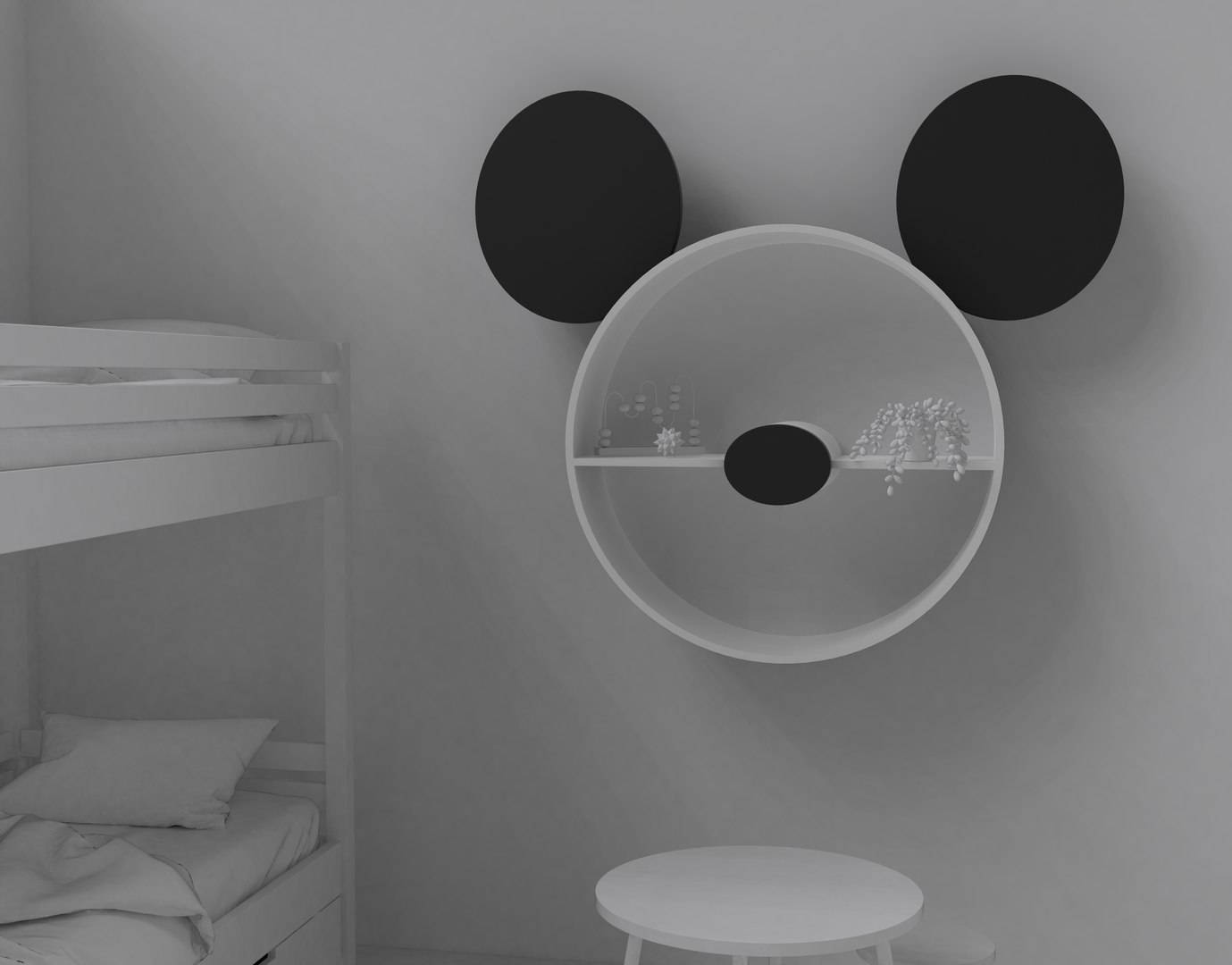 Shelf Mickey Mouse 3D Model 3D - TurboSquid 2009006