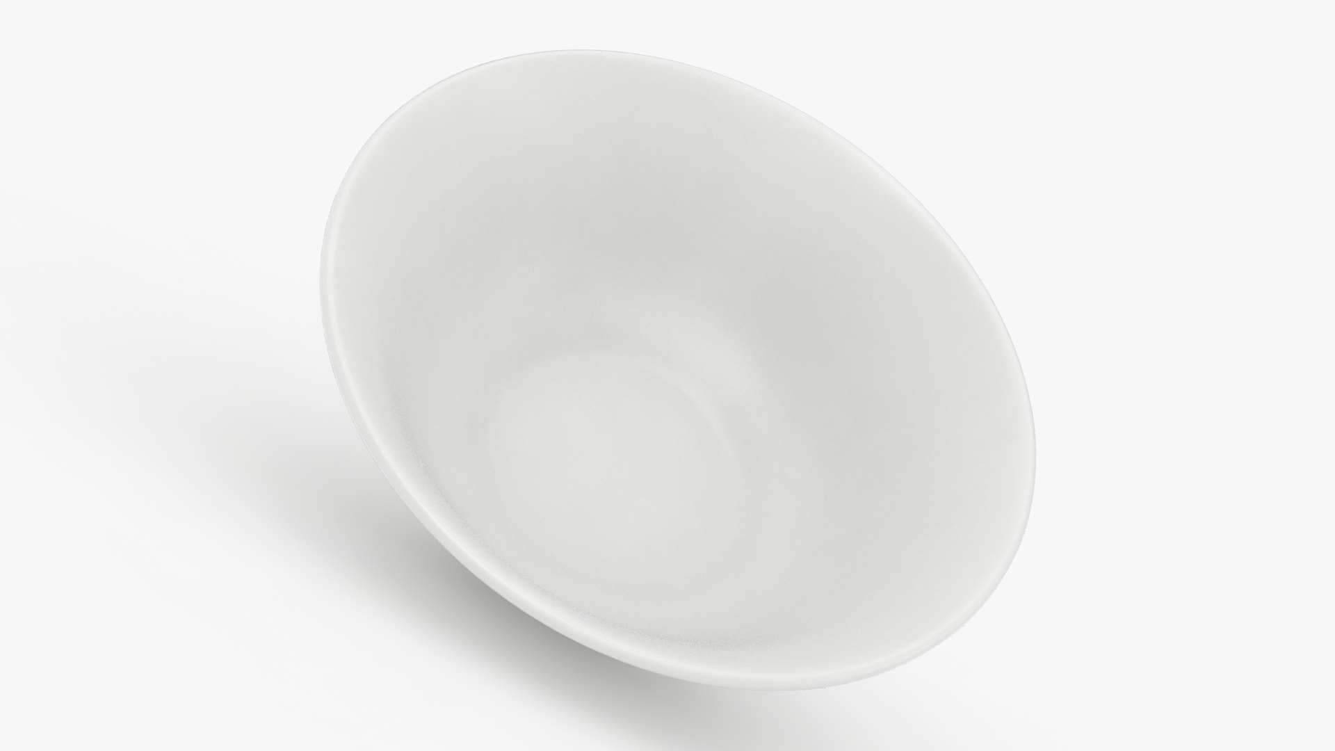 3D Realistic White Bowl Model - TurboSquid 1667863