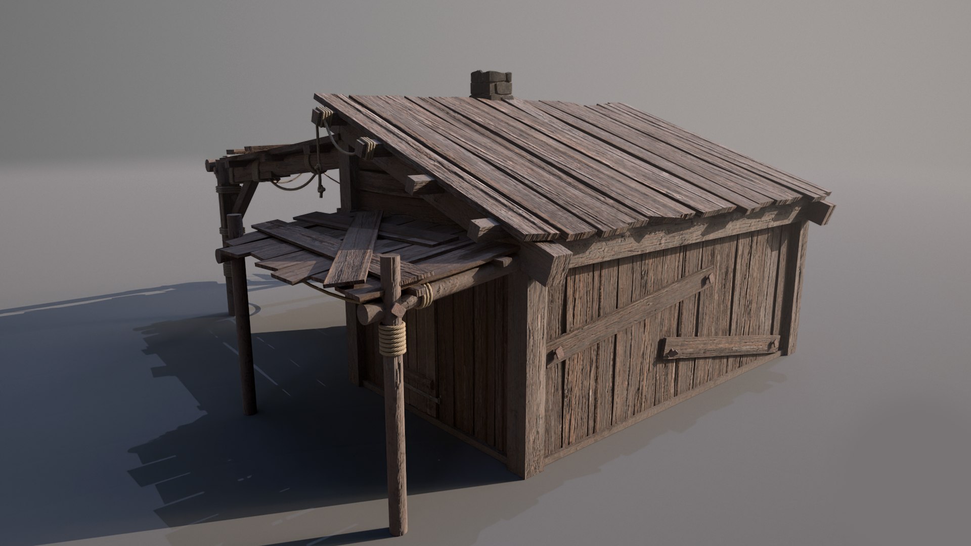 3D Realistic Forge Building - TurboSquid 2053374