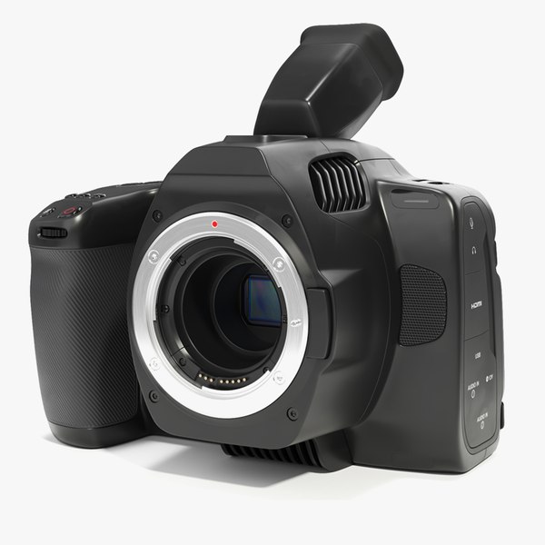 3D модель Профессиональная камера премиум-класса с подсветкой ...