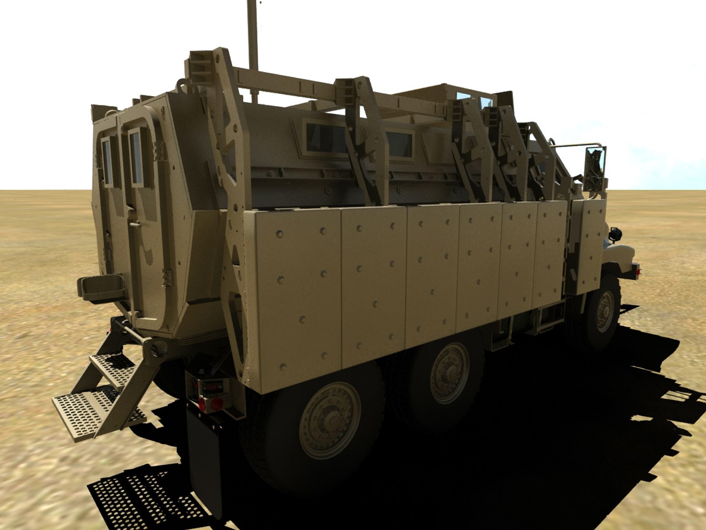 3ds Max Caiman Mrap