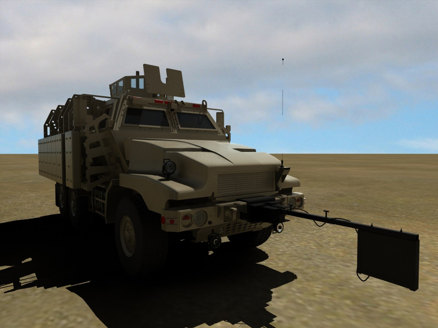 3ds Max Caiman Mrap