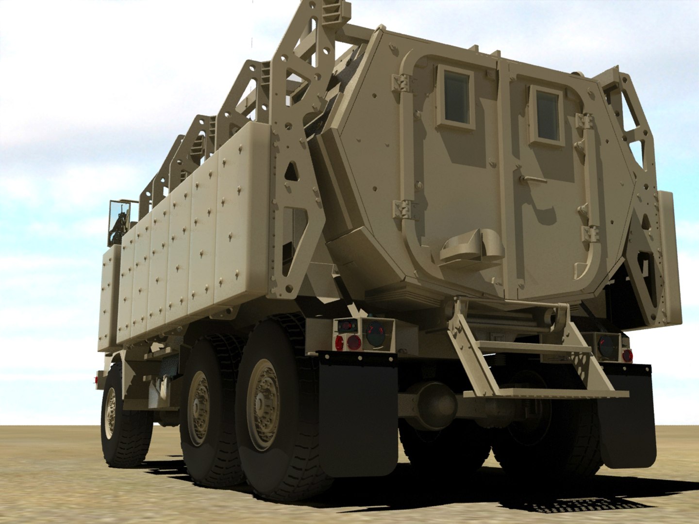 3ds Max Caiman Mrap