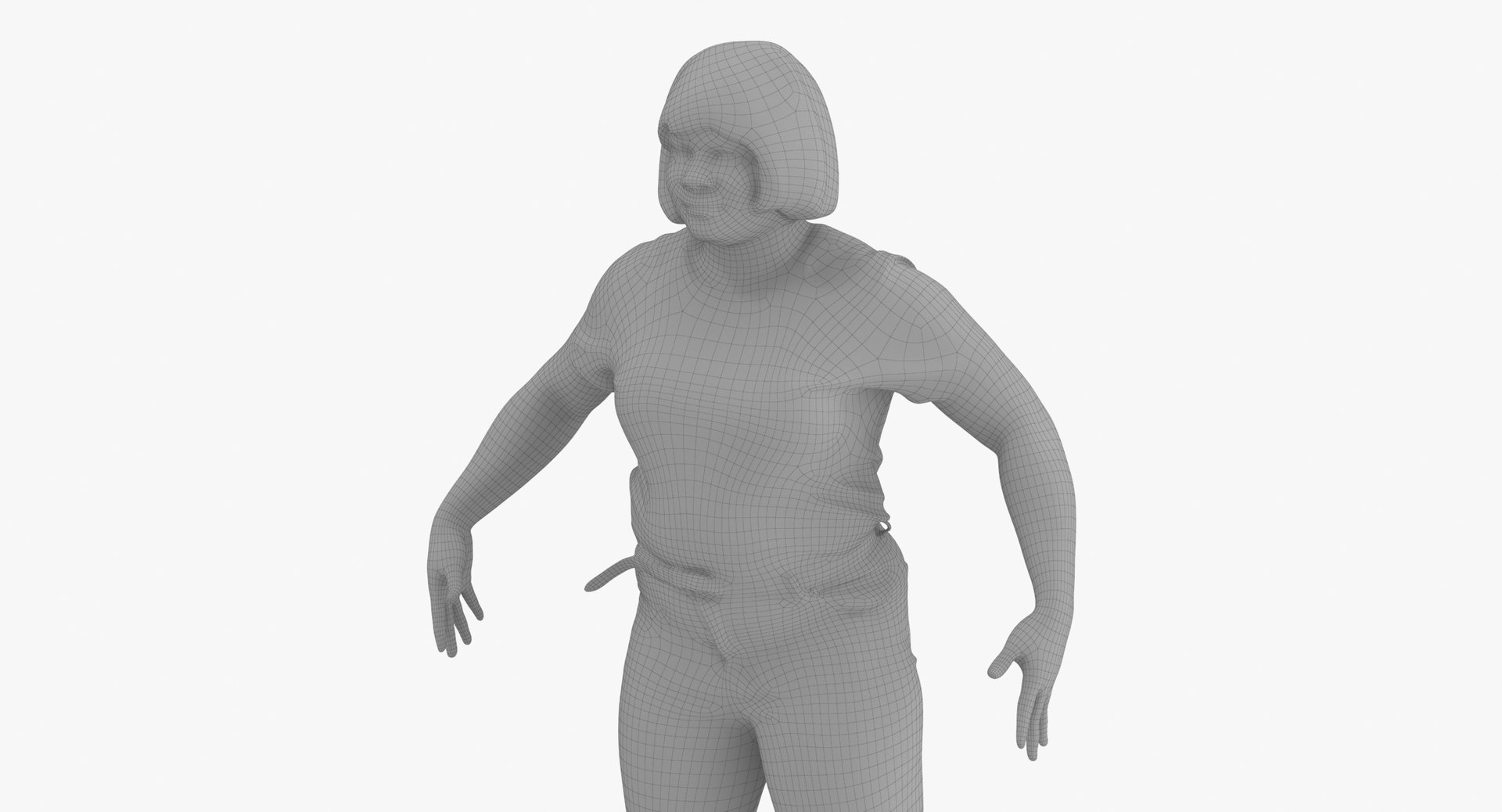 Delilah Casual Summer A Pose 3D model - TurboSquid 1968995
