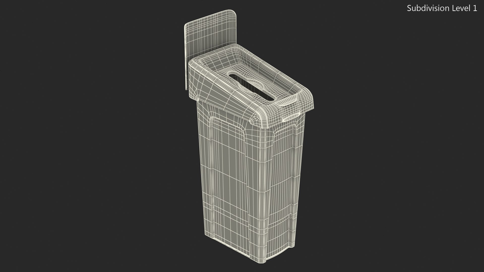 3D Paper Waste Recycling Bin Model - TurboSquid 1807726