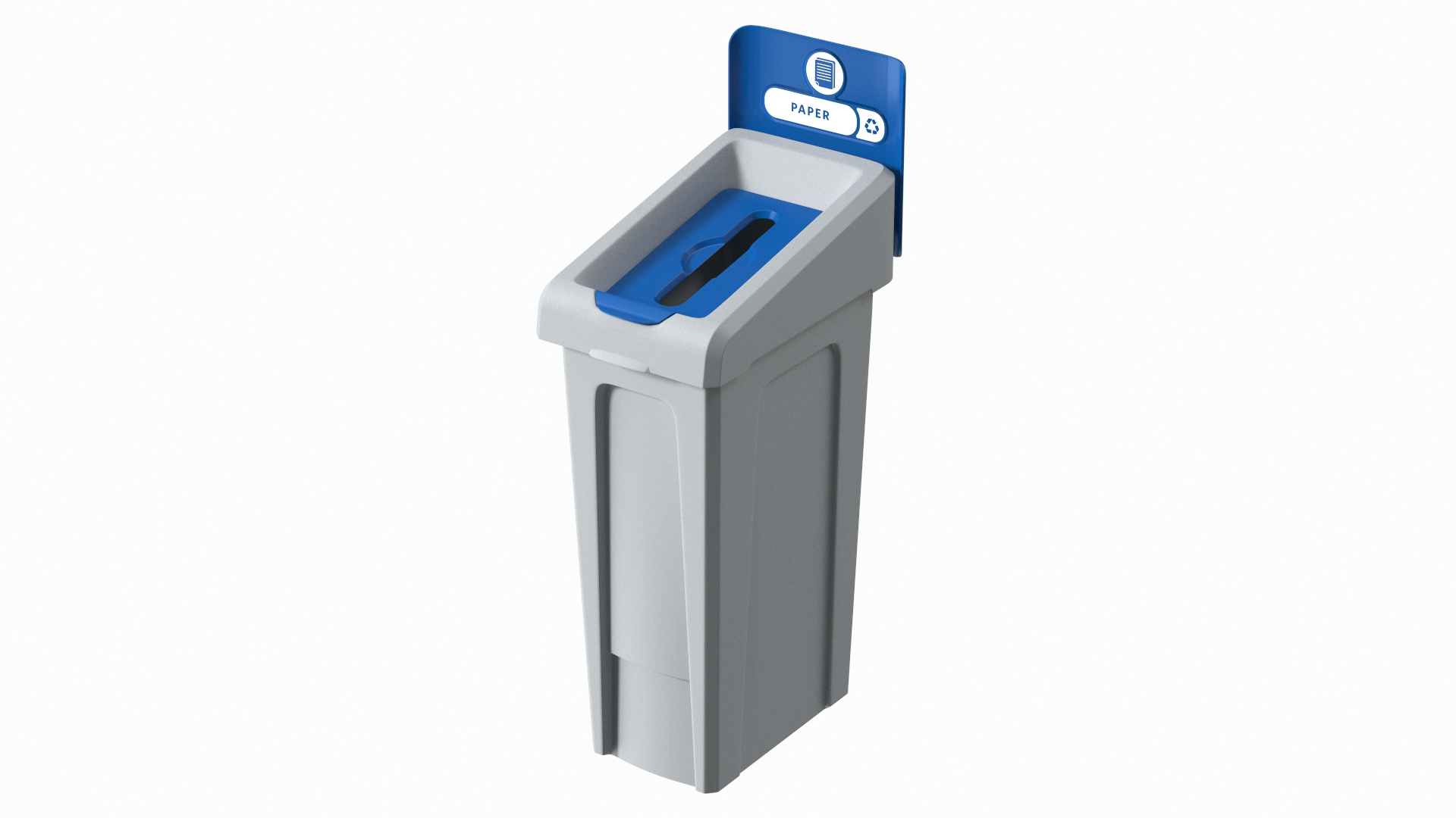 3D Paper Waste Recycling Bin Model - TurboSquid 1807726