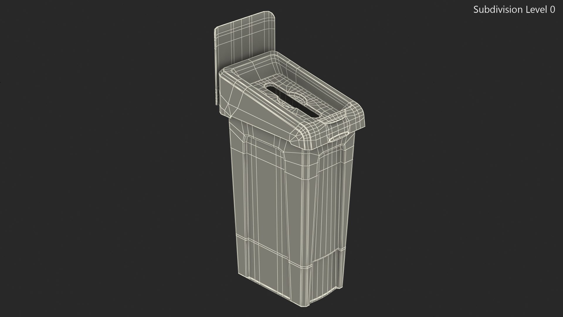 3D Paper Waste Recycling Bin Model - TurboSquid 1807726