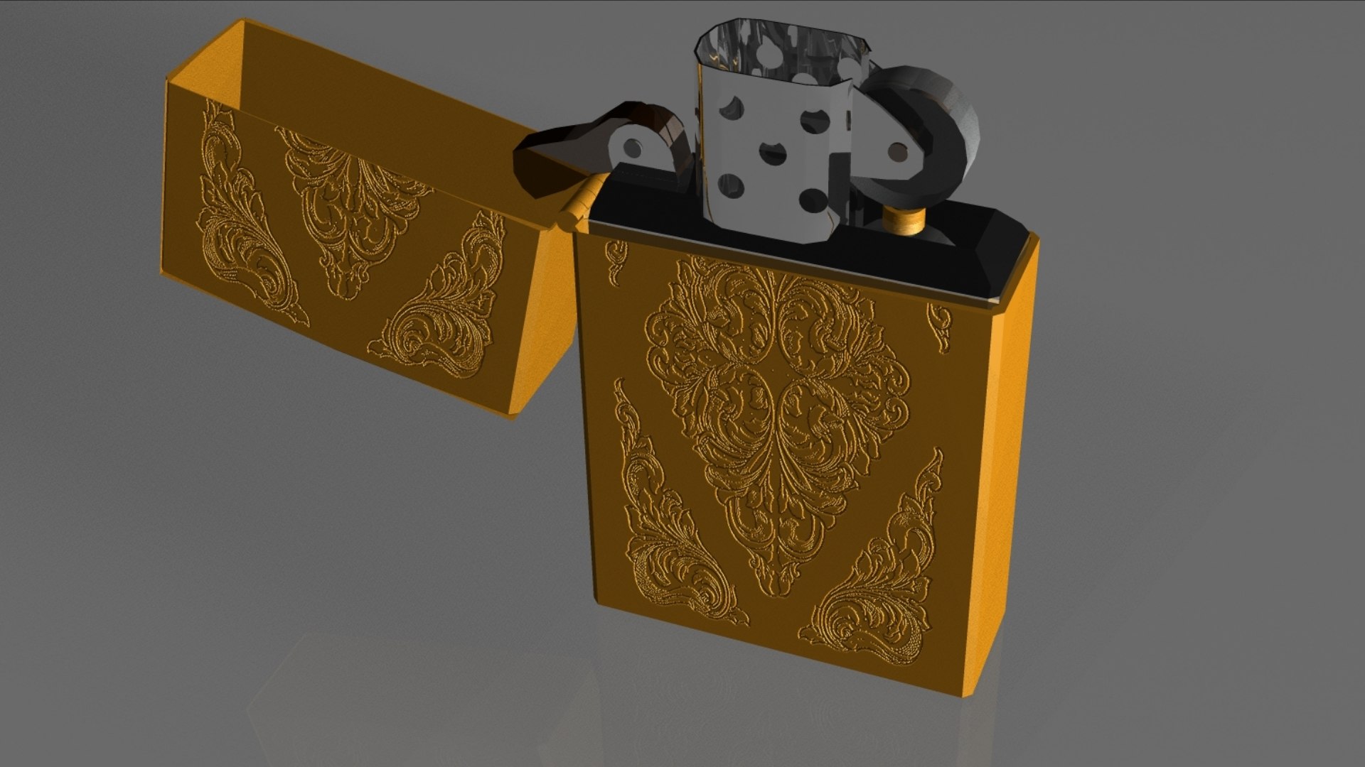 Zippo 3d Max