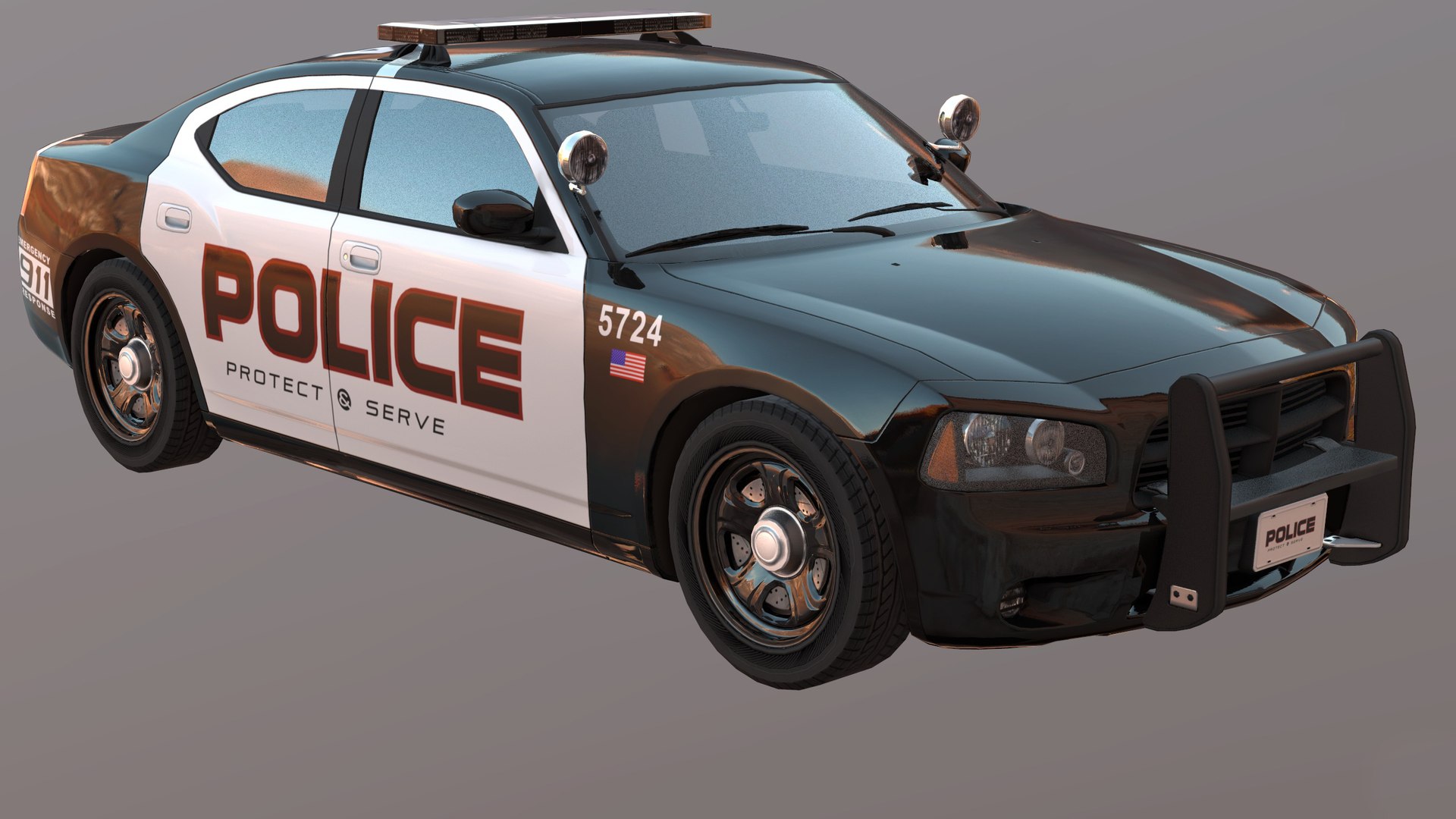 Police Model - TurboSquid 1199883