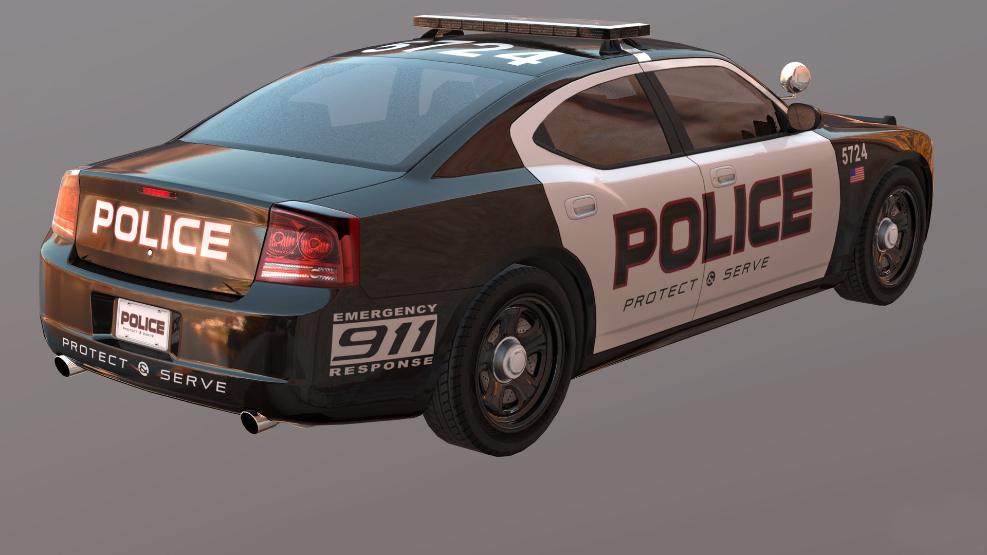 Police Model - TurboSquid 1199883