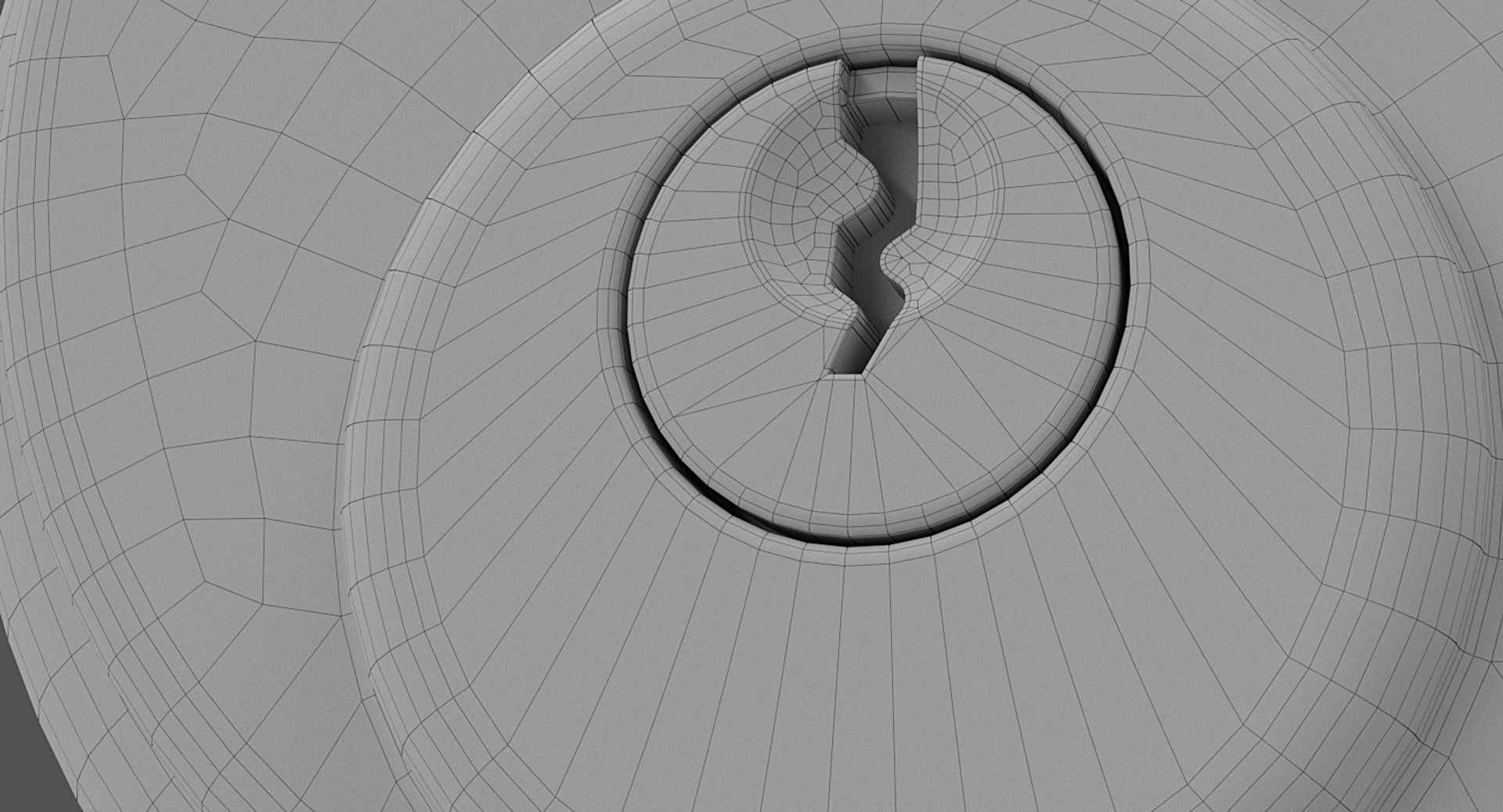 Disc Padlock 3D - TurboSquid 1186549